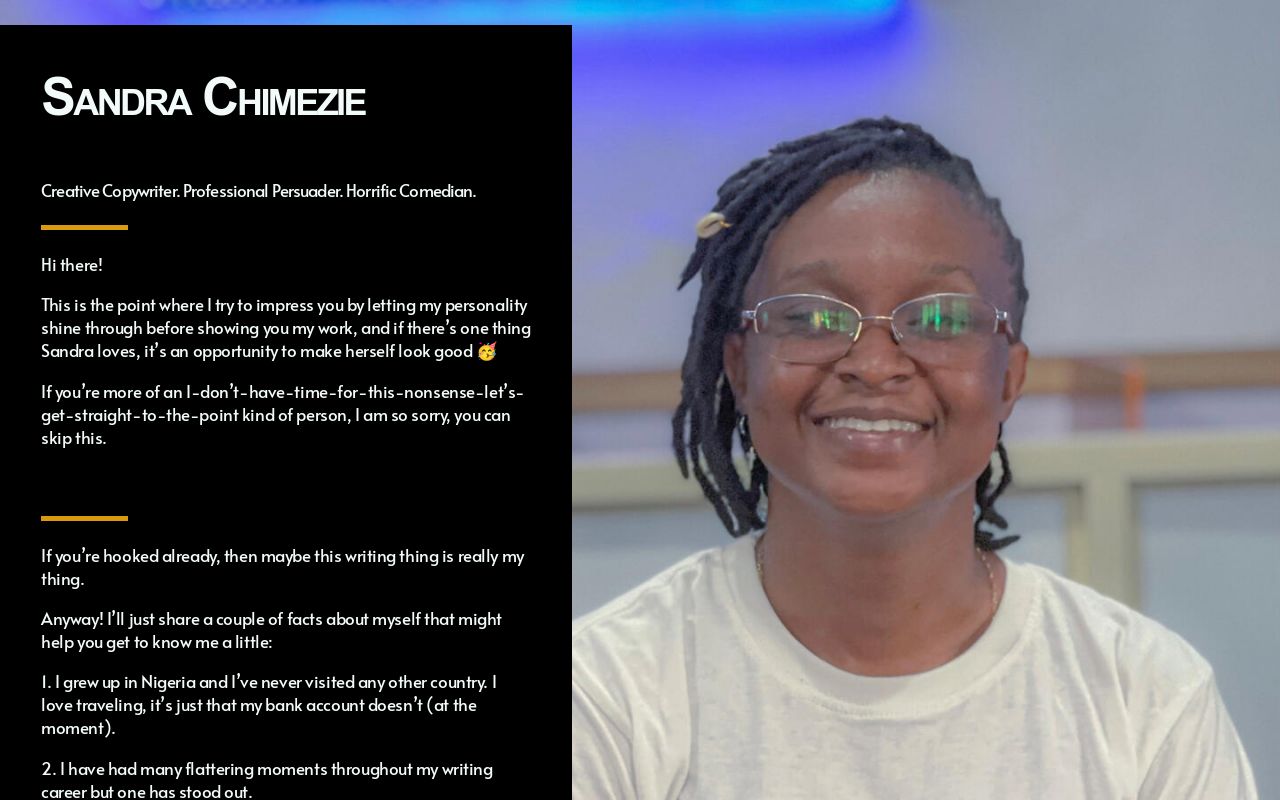 Sandra Chimezie